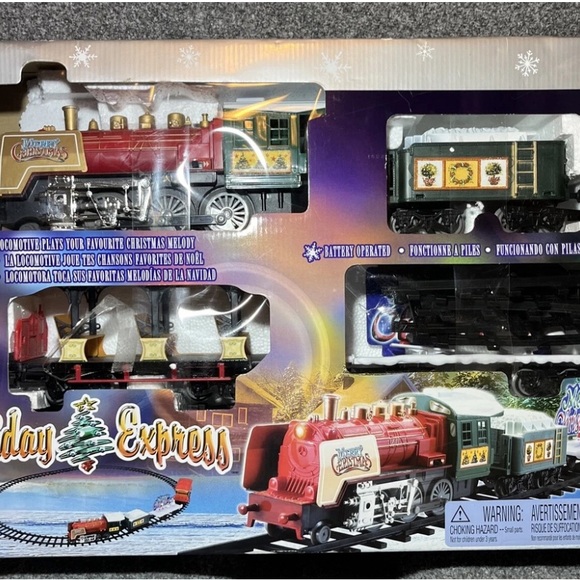unbrand | Toys | Holiday Express Train Set Battery Powered New | Poshmark
